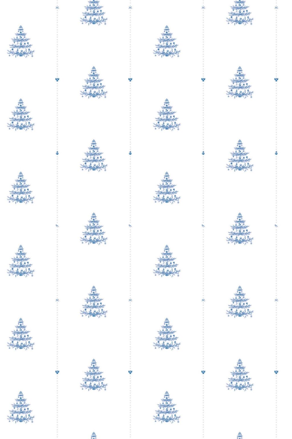 Neutral Christmas Peel and Stick Wallpaper or Non-Pasted