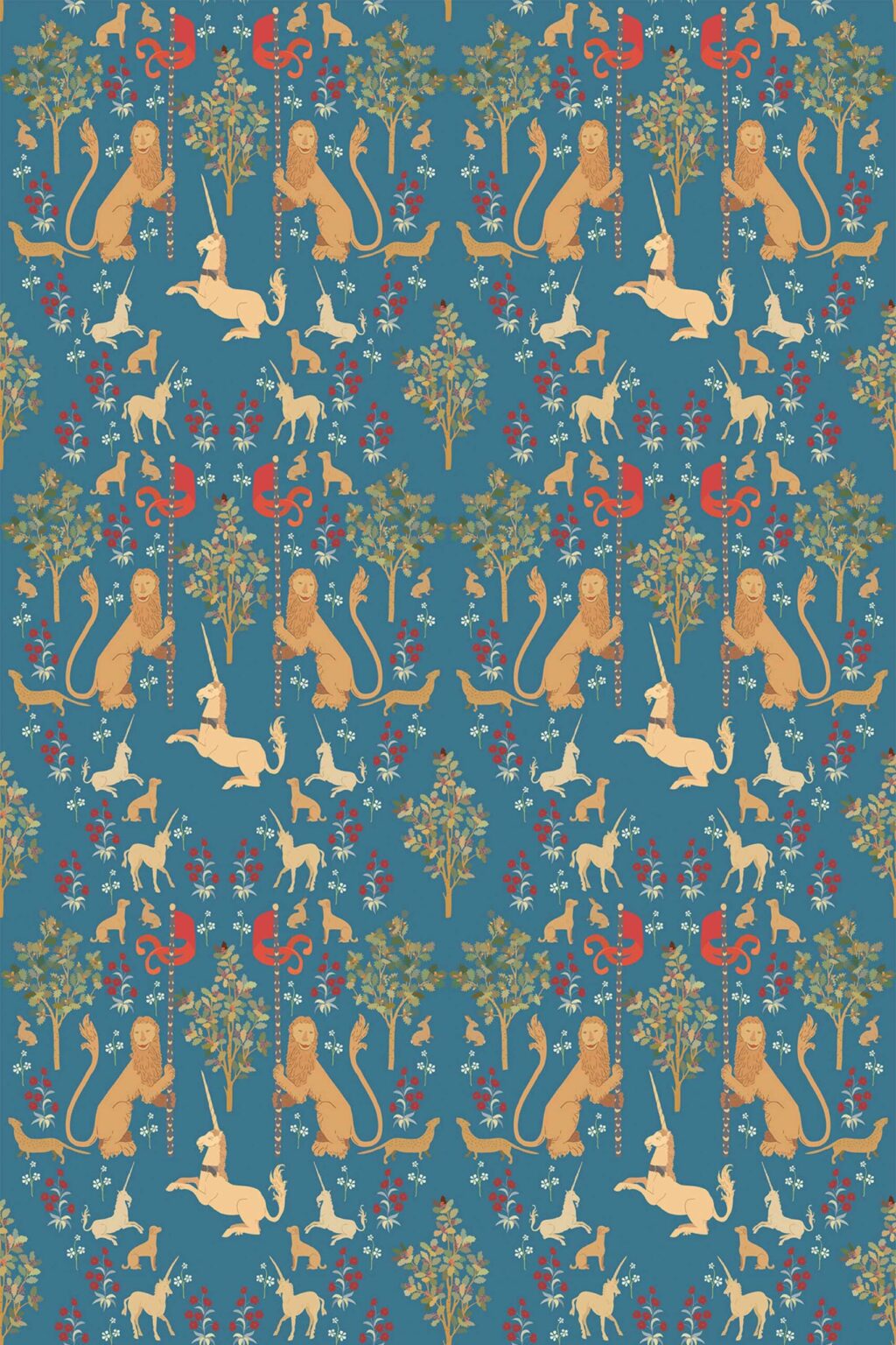 Bold Animal Magic Print Peel and Stick Wallpaper or Non-Pasted