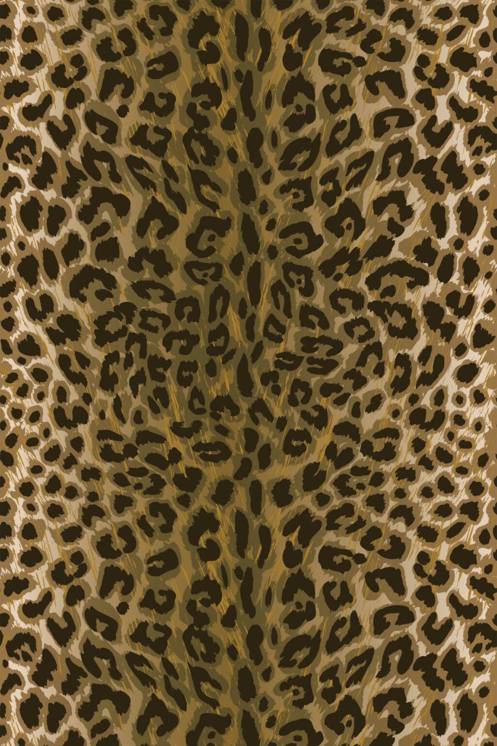 Leopard Chic Peel and Stick Wallpaper or Non-Pasted