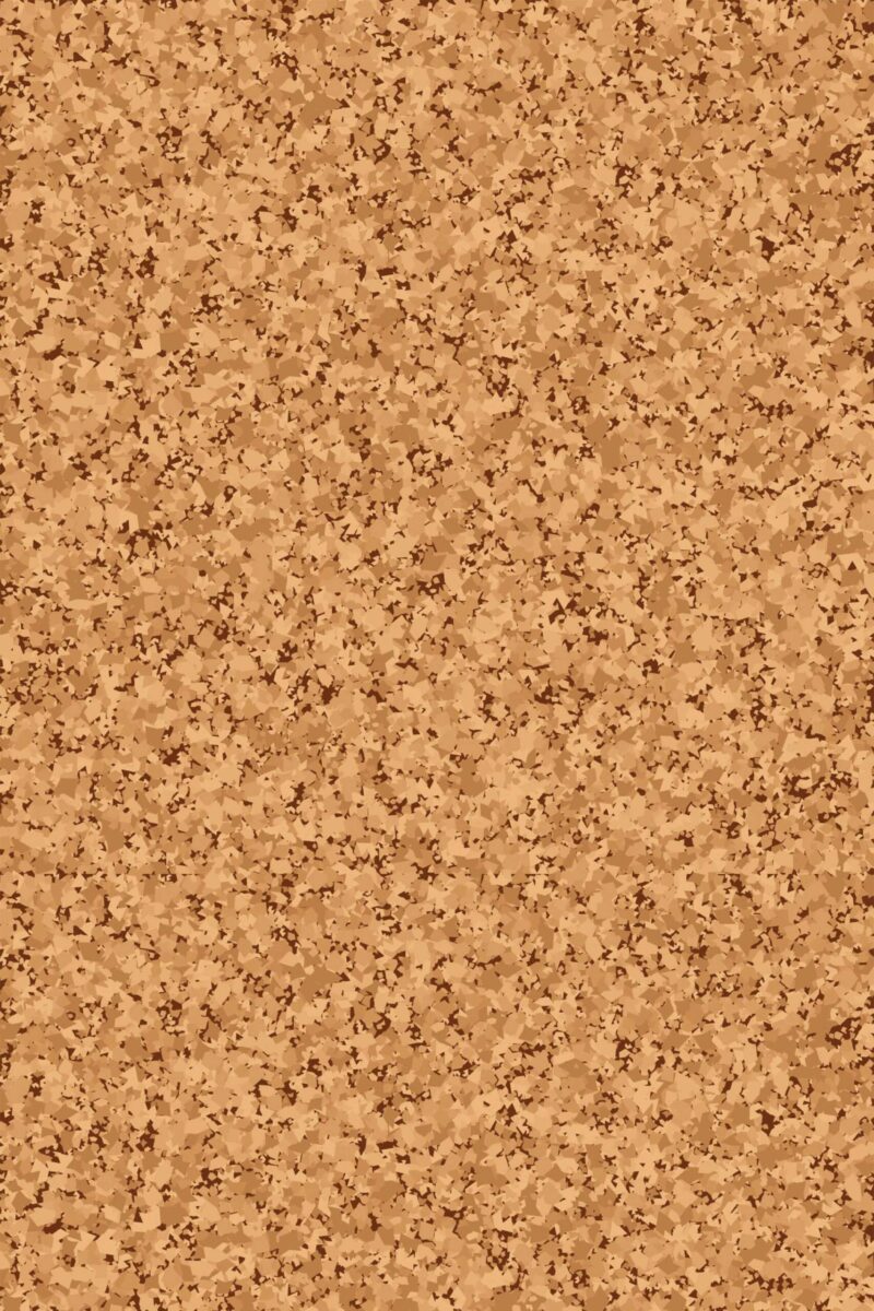 Brown Cork Look Peel and Stick Wallpaper or Non-Pasted