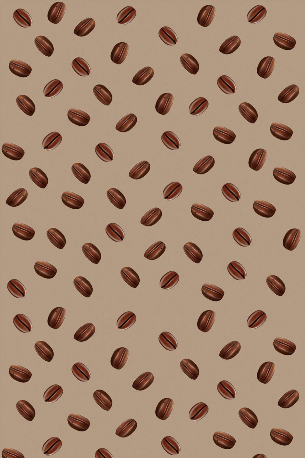 Coffee bean for Café Peel and Stick Wallpaper or Non-Pasted
