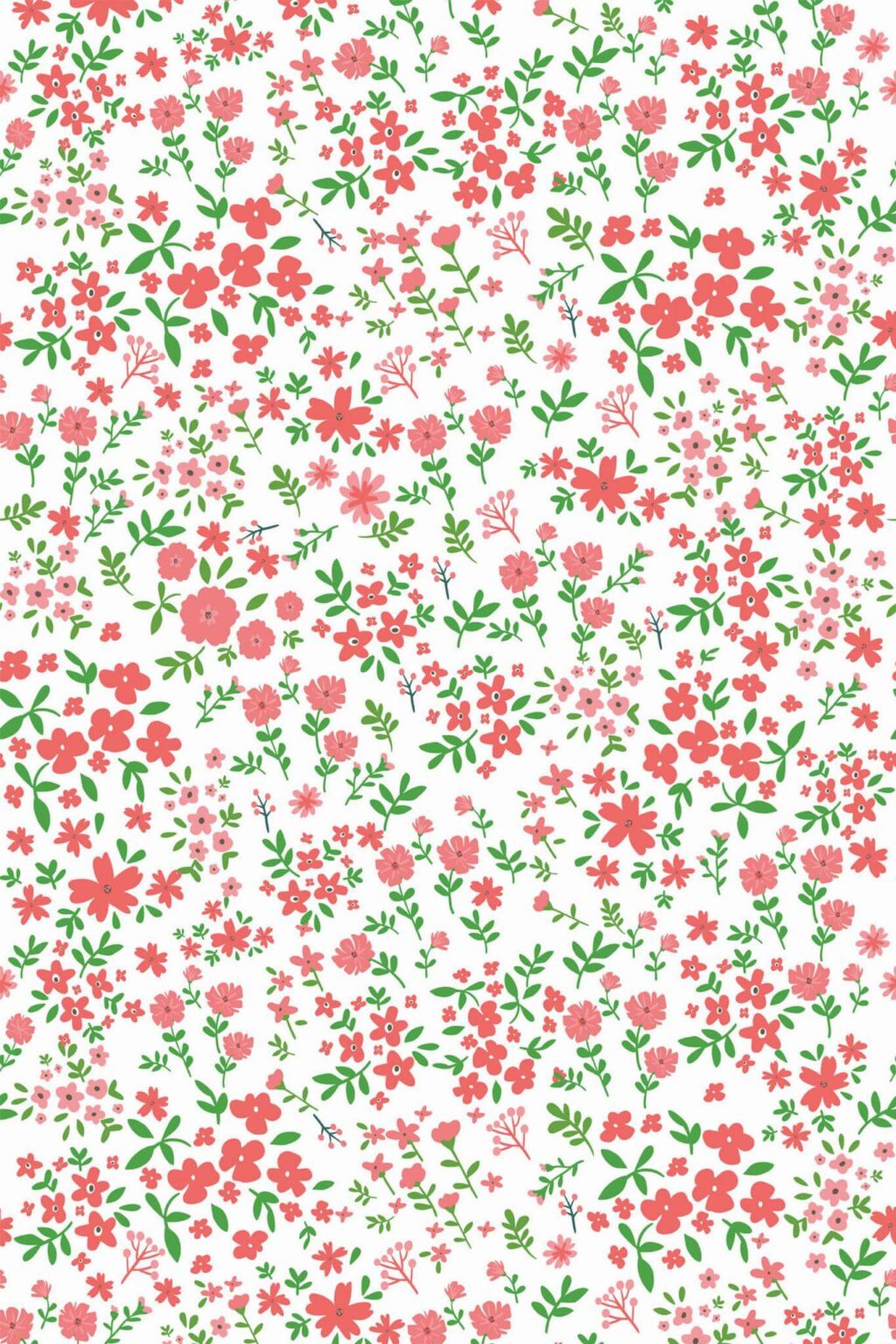 Cottage core Peel and Stick Wallpaper or Non-Pasted