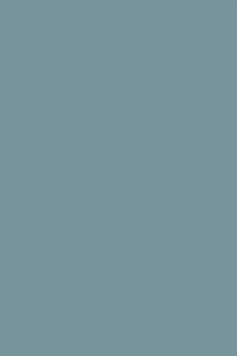 Dusty Blue Solid Color Peel and Stick Wallpaper or Non-Pasted