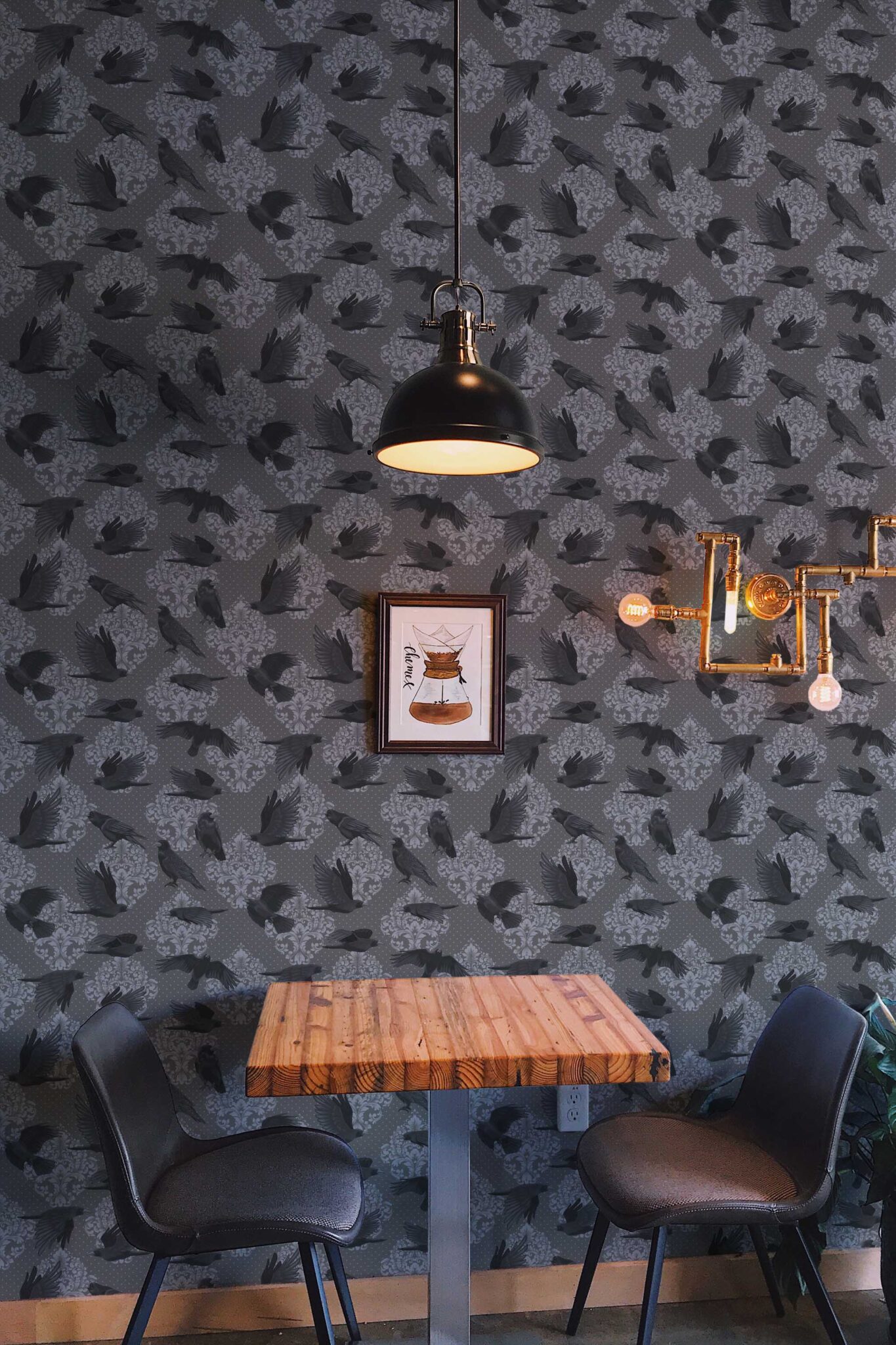 Gothic Wallpaper | Peel and Stick Or Non-Pasted