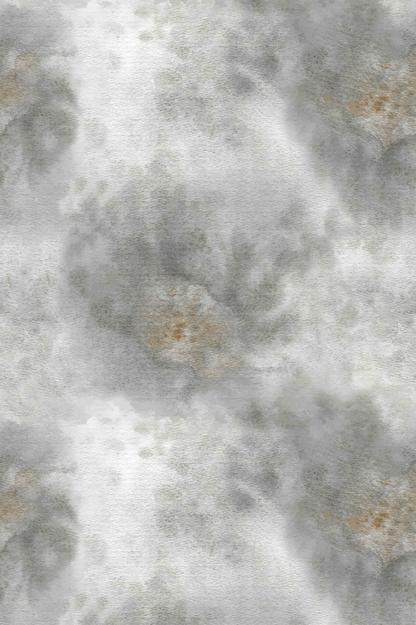 Gray Watercolor Peel and Stick Wallpaper or Non-Pasted