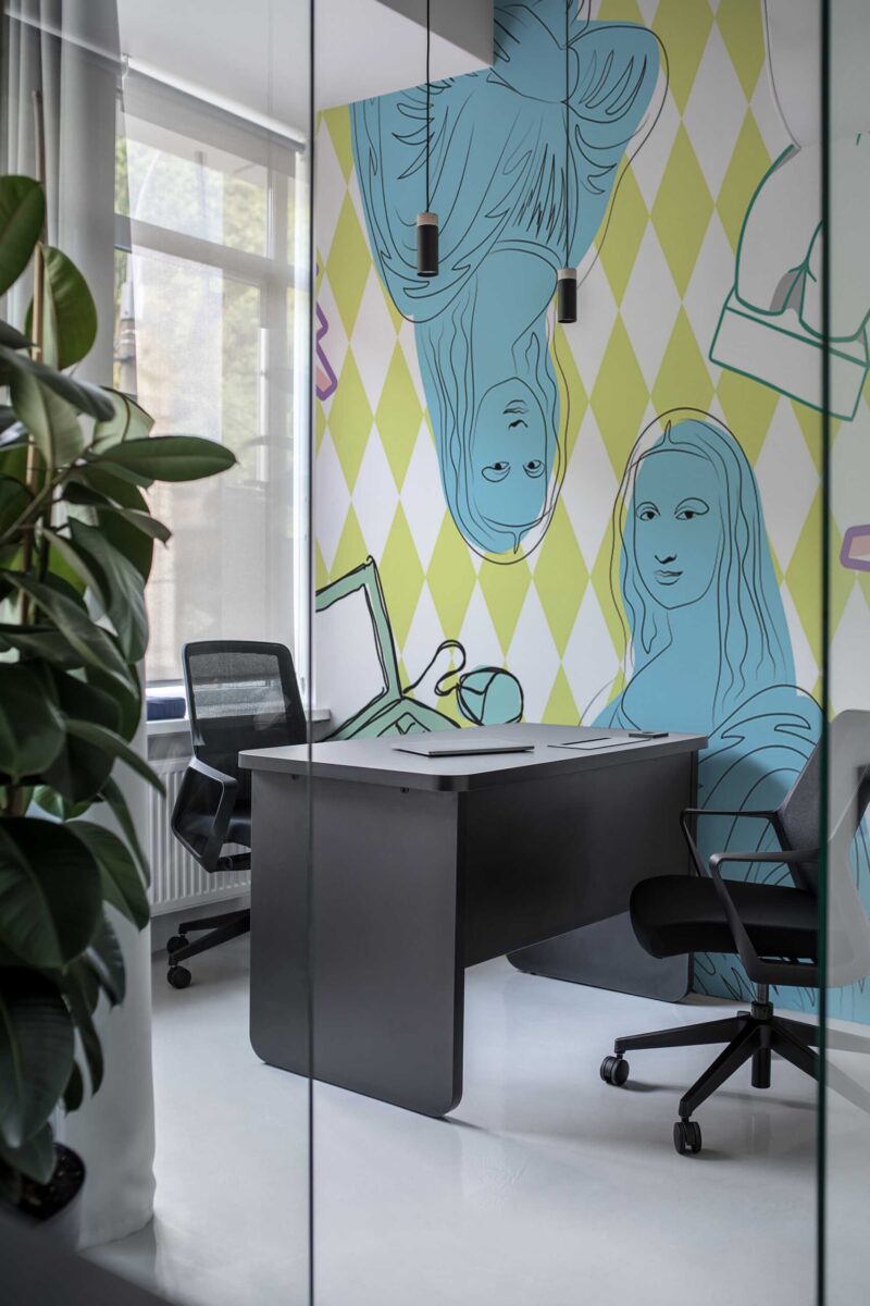 Cool Mona Lisa Art Peel and Stick Wall Mural or Non-Pasted