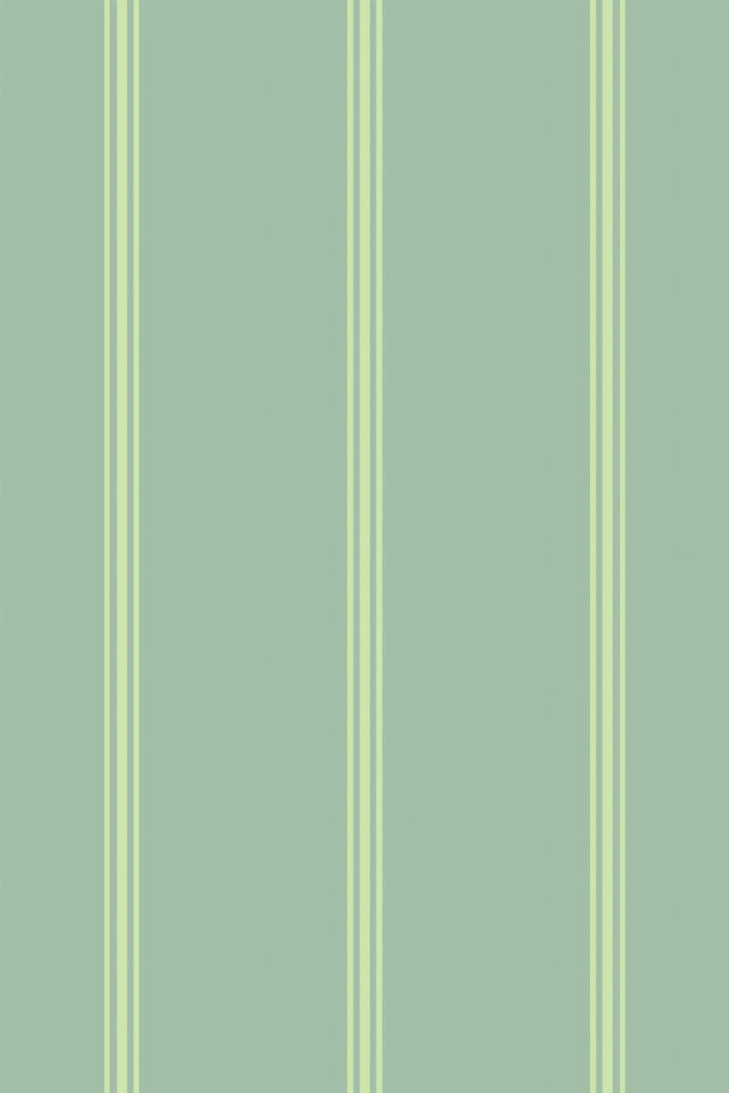 Green Lines Peel and Stick Wallpaper or Non-Pasted