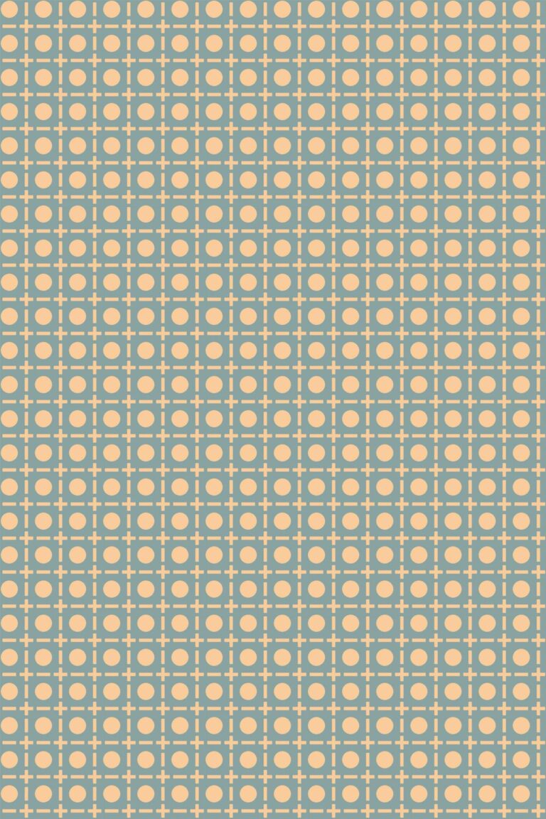 Green Precise Geometry Peel and Stick Wallpaper or Non-Pasted