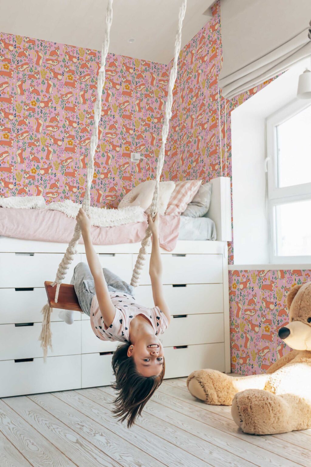 Kawaii Wallpaper | Peel and Stick Or Non-Pasted