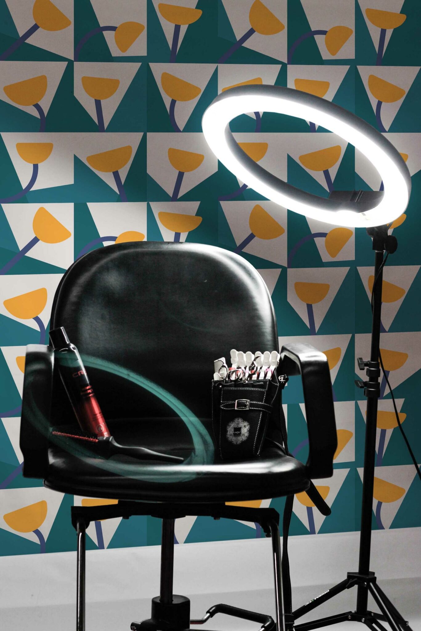 Makeup Room Radiance Peel and Stick Wallpaper or Non-Pasted