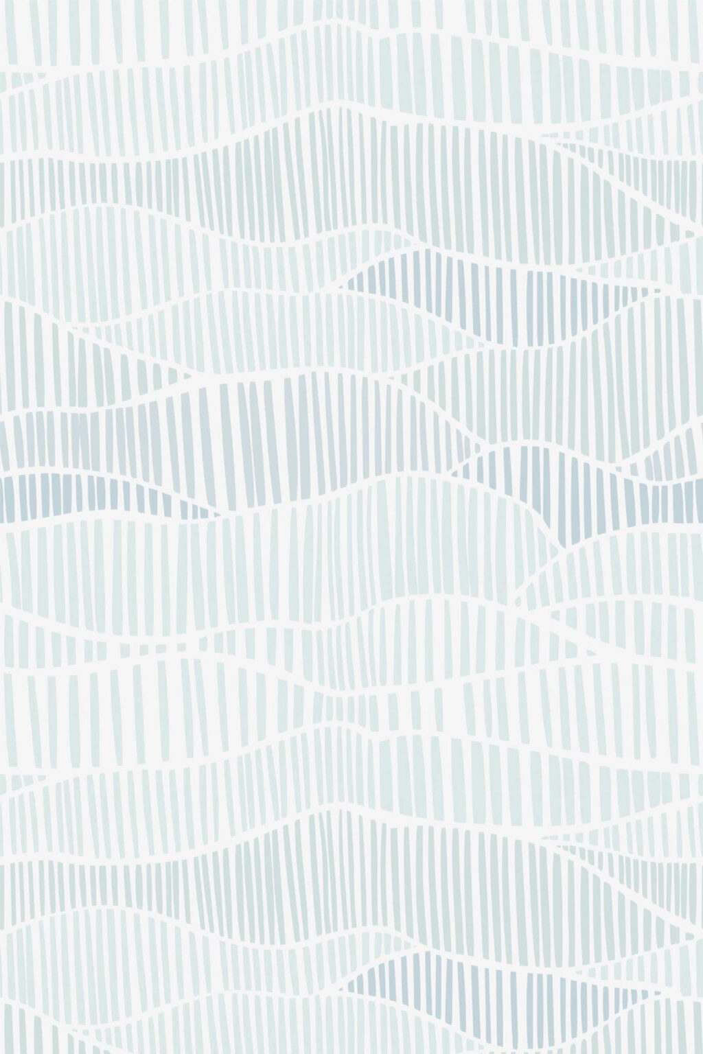 Neutral blue line art Peel and Stick Wallpaper or Non-Pasted