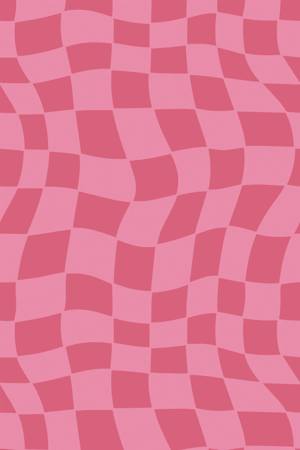 Pink trippy grid Peel and Stick Wallpaper or Non-Pasted