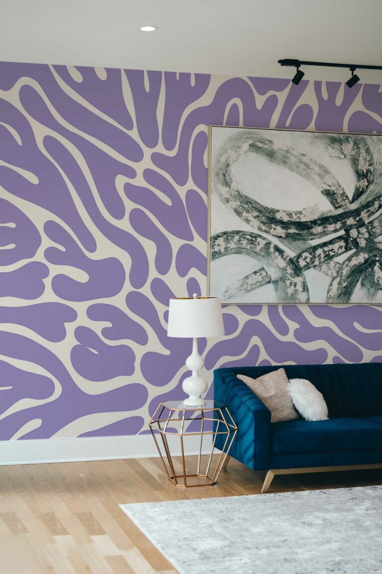 Vibrant Form Peel and Stick Wall Mural or Non-Pasted