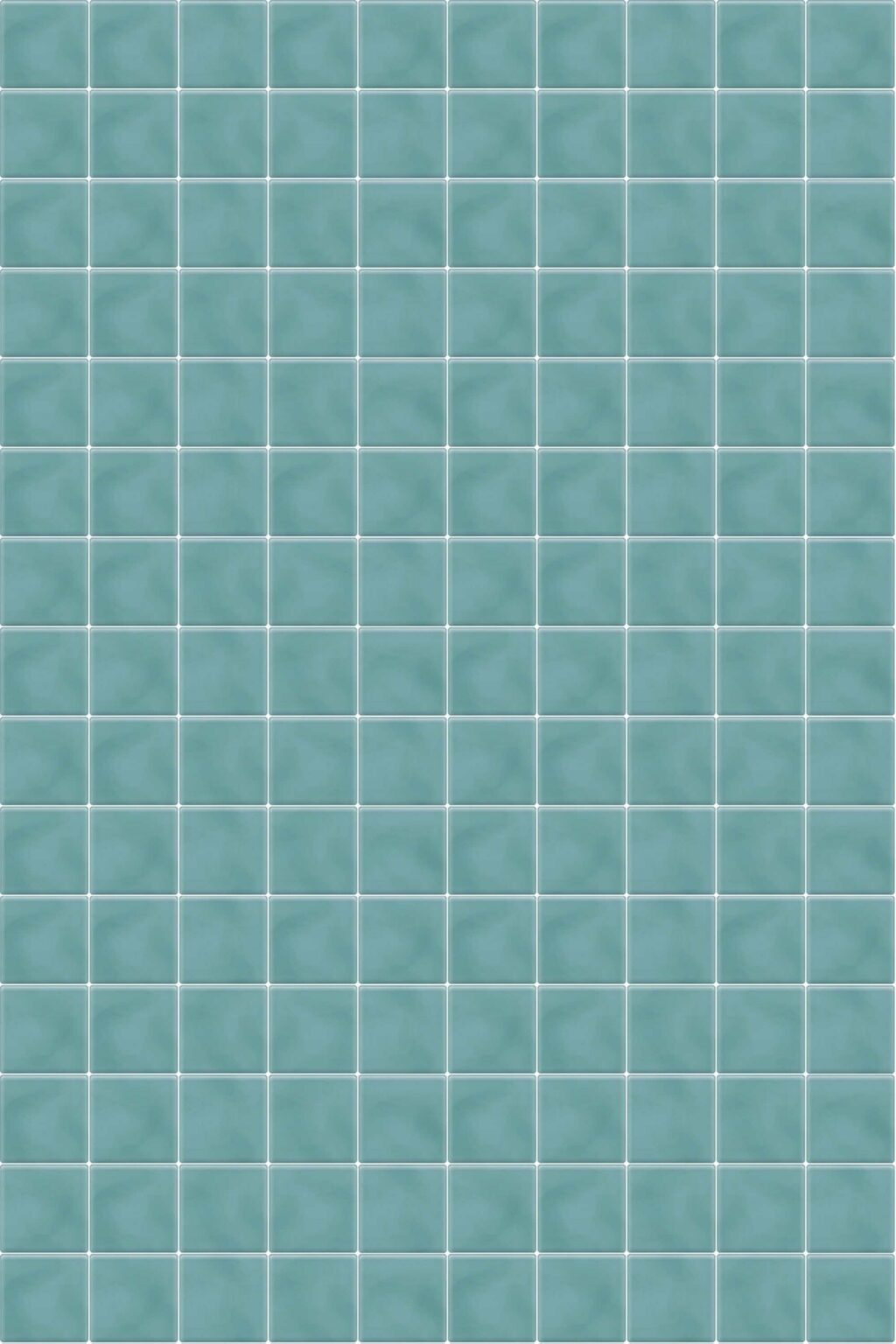 Blue Square Tiles Peel and Stick Wallpaper or Non-Pasted