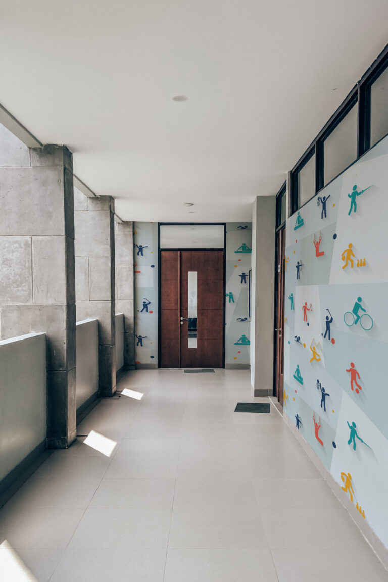 Dynamic Sports Pictograms Peel and Stick Wall Mural or Non-Pasted