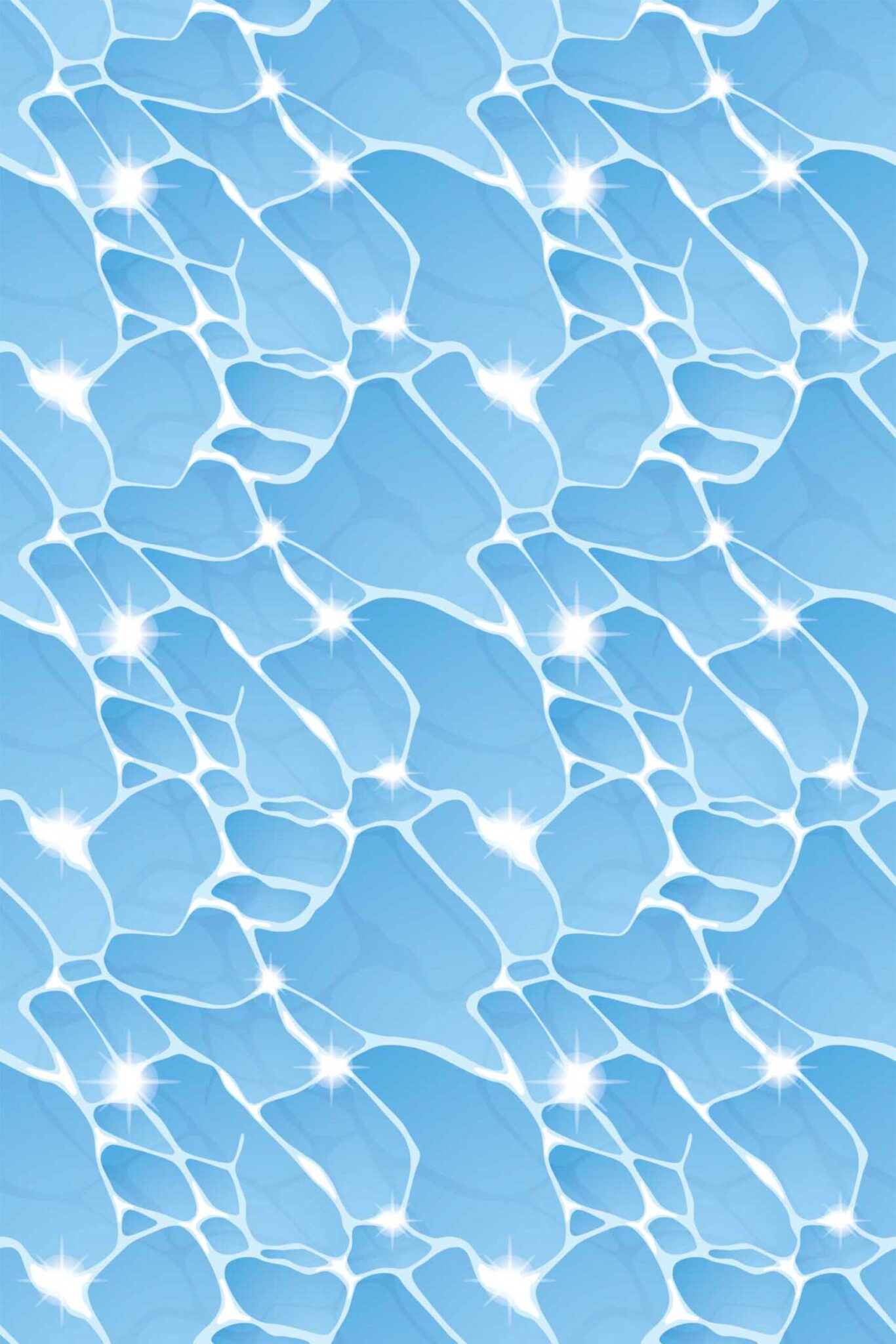 Soft Glow Water Texture Peel and Stick Wallpaper or Non-Pasted