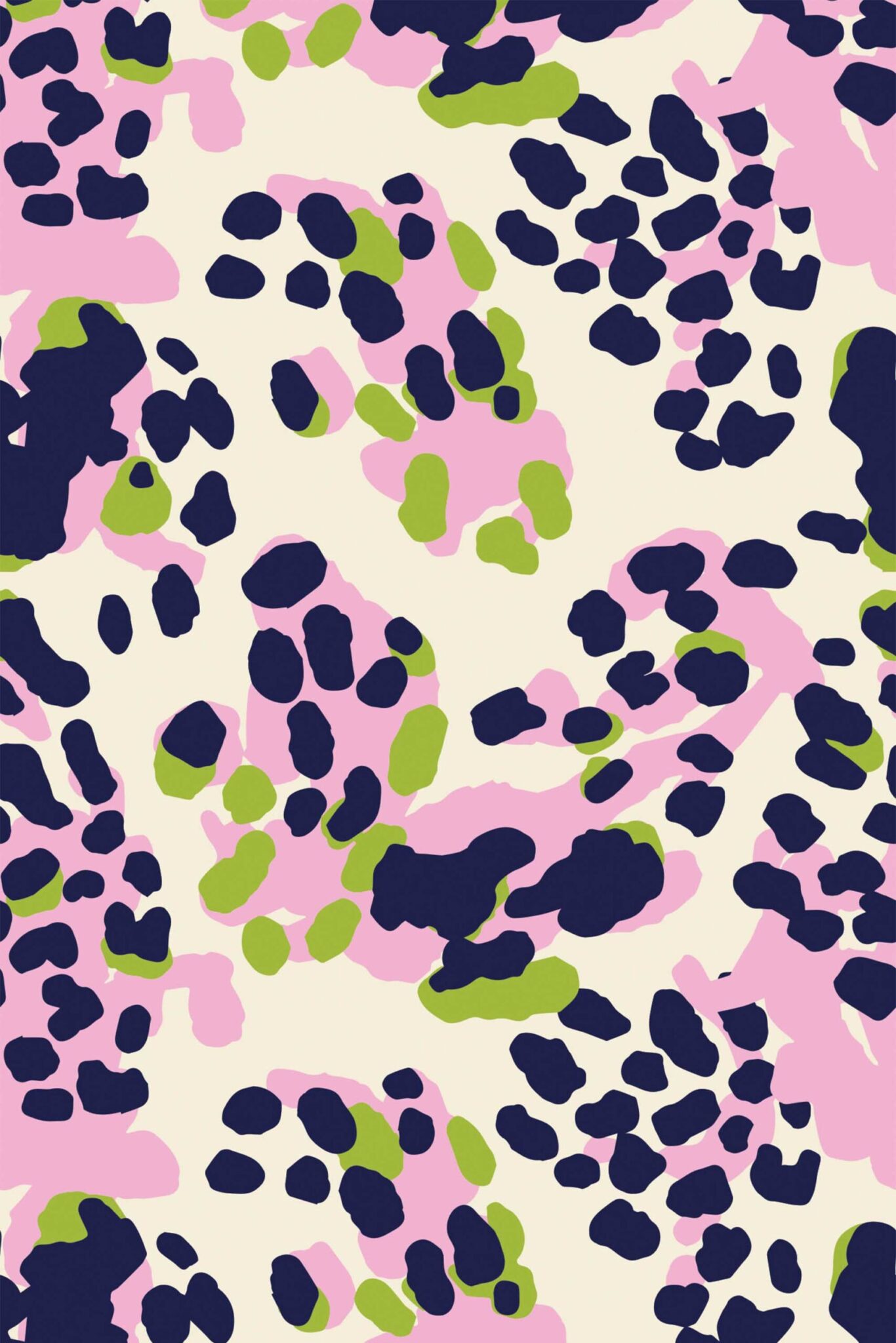 Cheetah animal print Peel and Stick Wallpaper or Non-Pasted