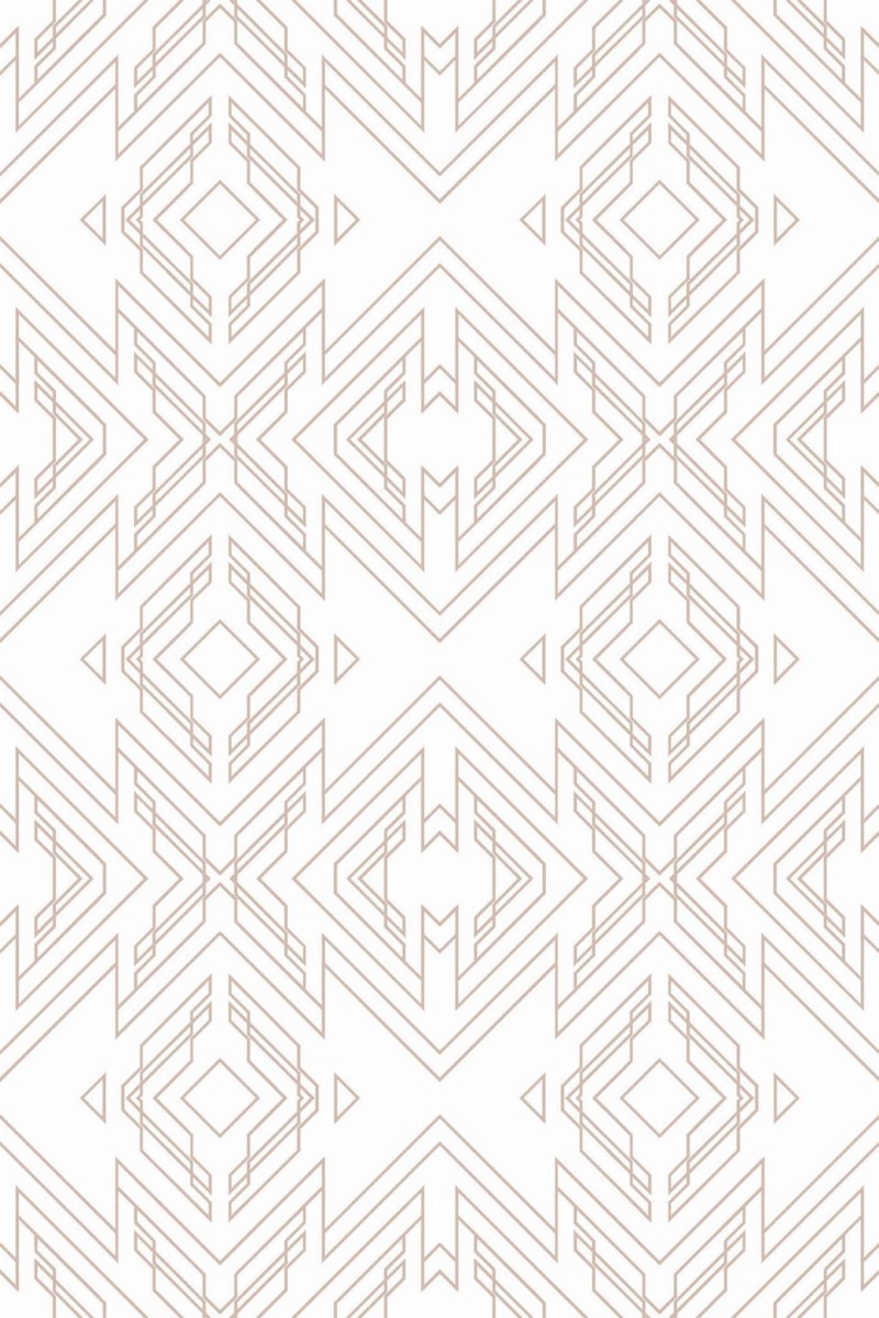 Beige geometric Peel and Stick Wallpaper or Non-Pasted