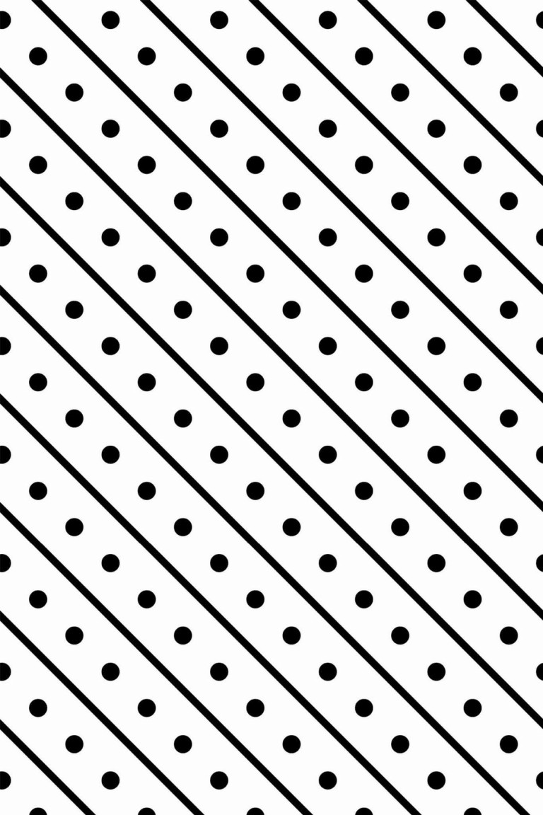 Diagonal dotted line Peel and Stick Wallpaper or Non-Pasted