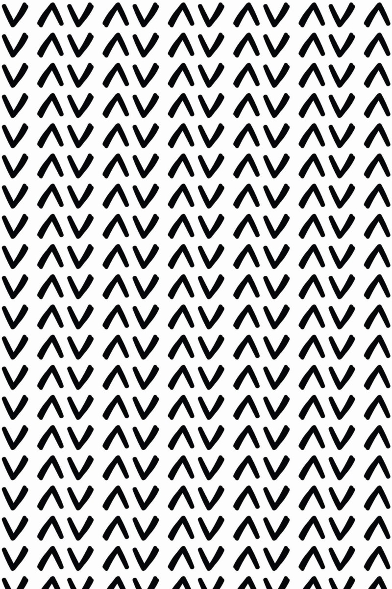 Minimalist arrow Peel and Stick Wallpaper or Non-Pasted