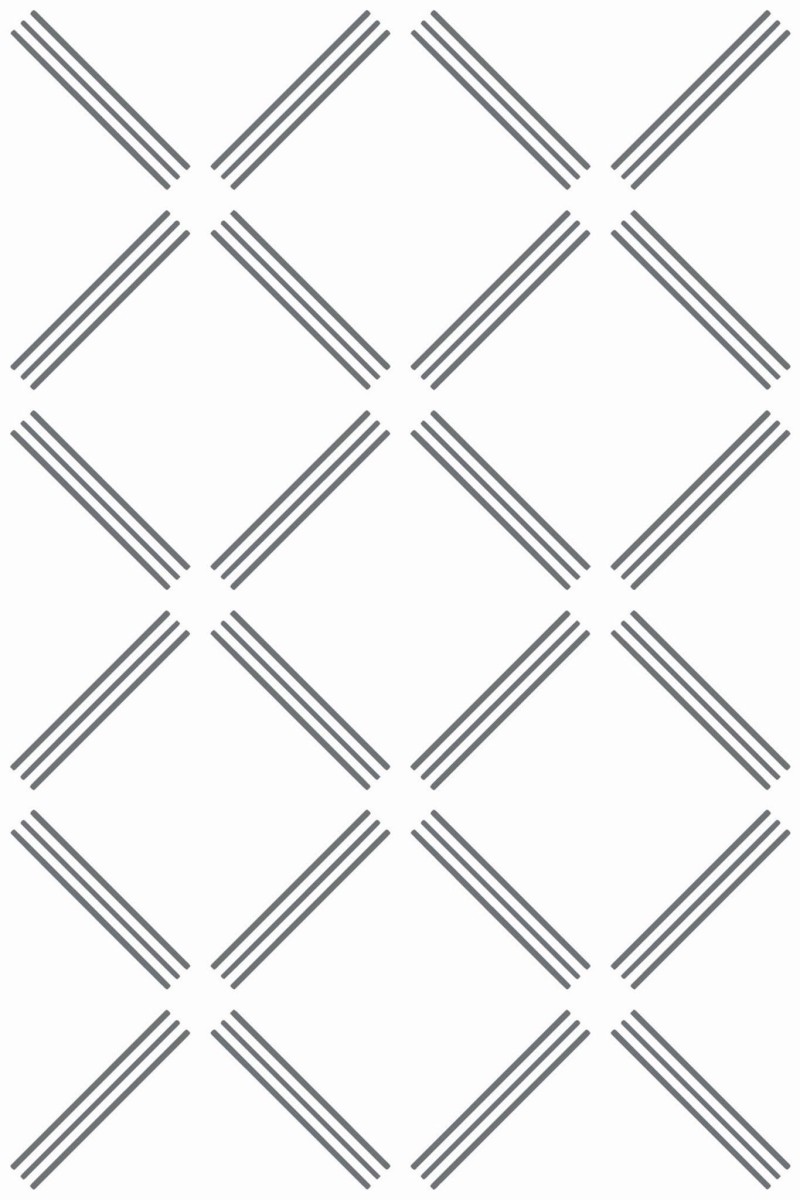 Minimalist tile Peel and Stick Wallpaper or Non-Pasted