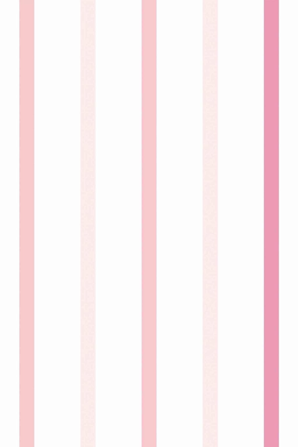 Pink and white striped Peel and Stick Wallpaper or Non-Pasted