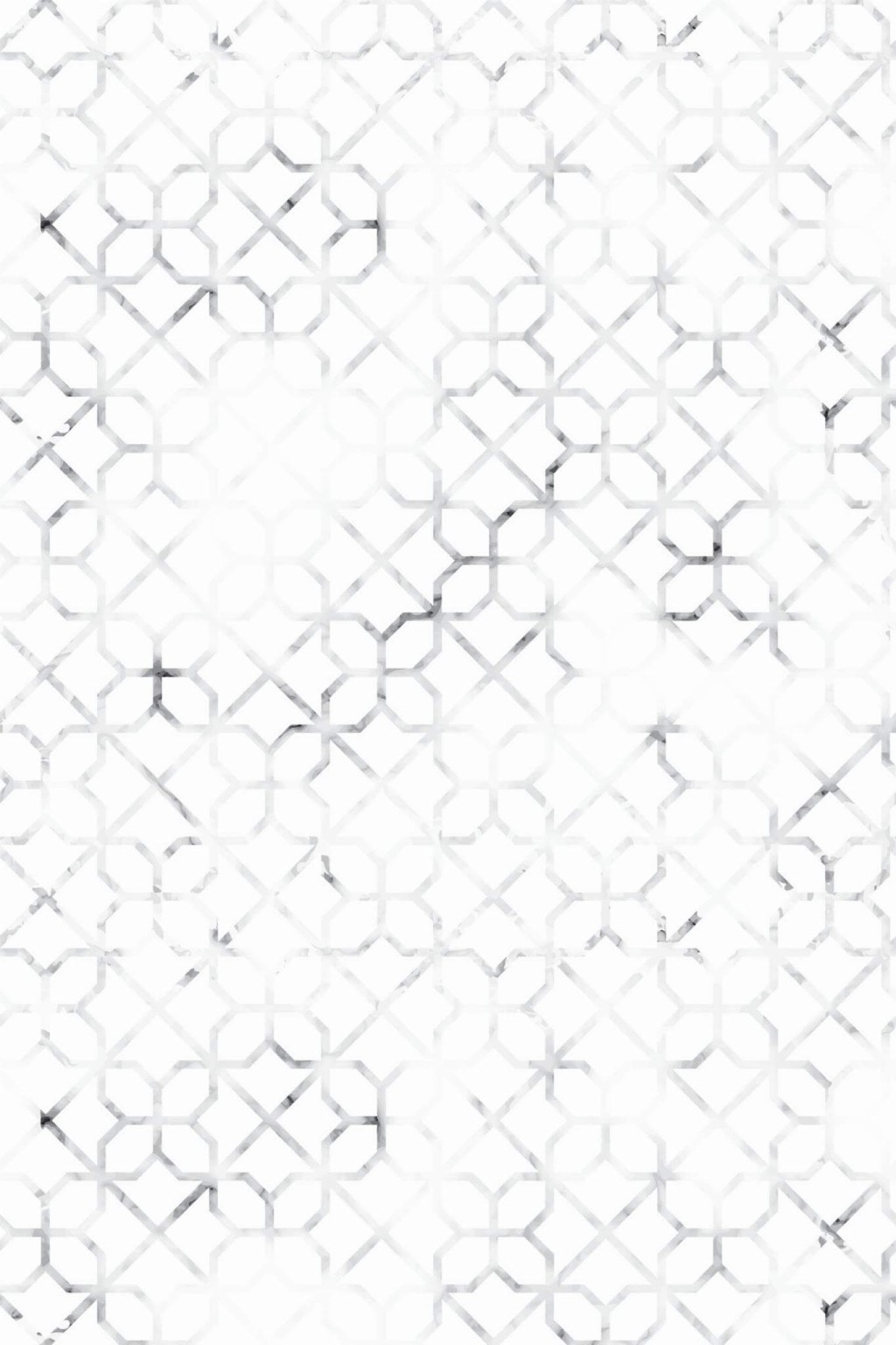 White Moroccan Peel and Stick Wallpaper or Non-Pasted