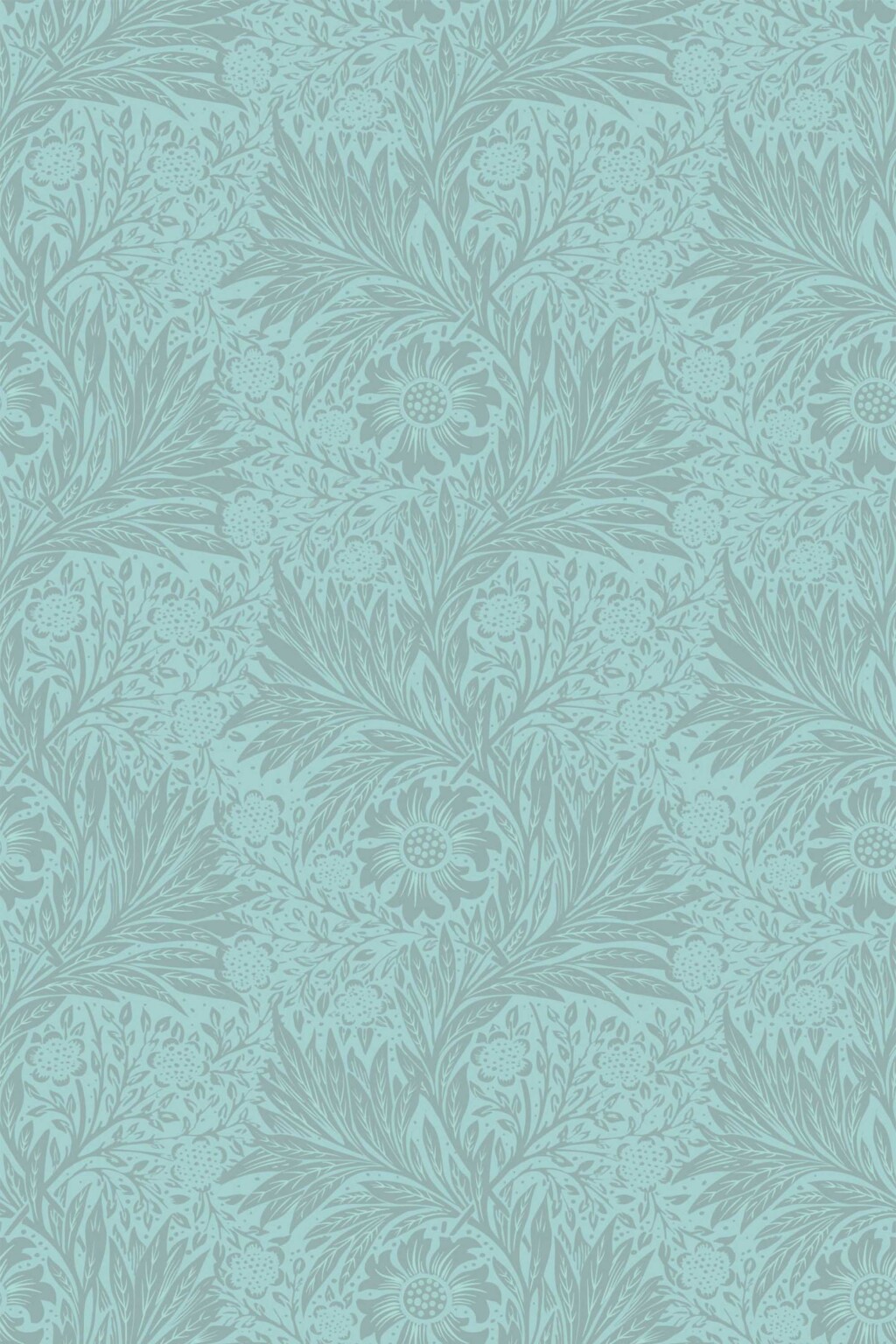 Antique floral design Peel and Stick Wallpaper or Non-Pasted