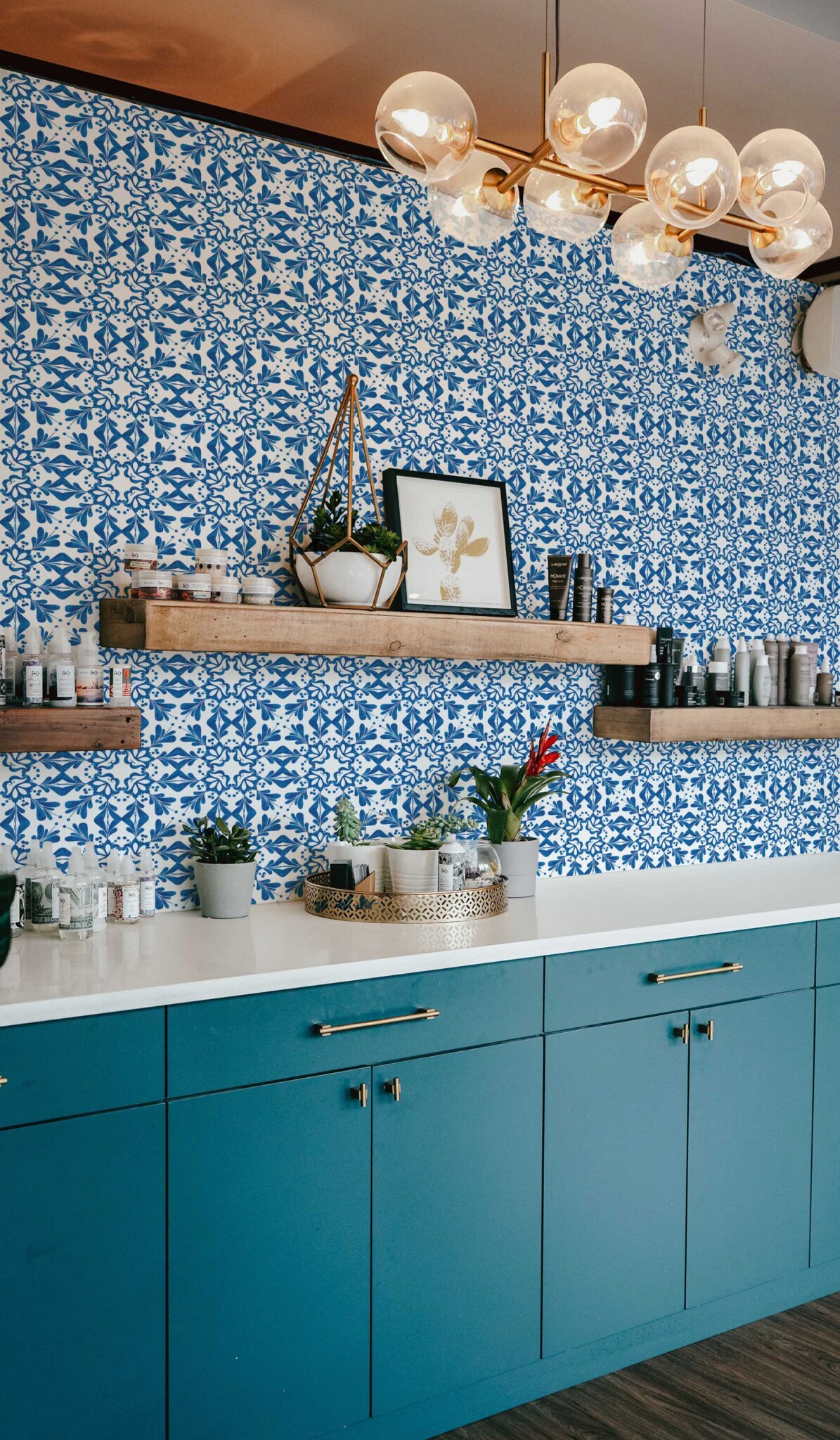 Azulejo Peel and Stick Wallpaper or Non-Pasted