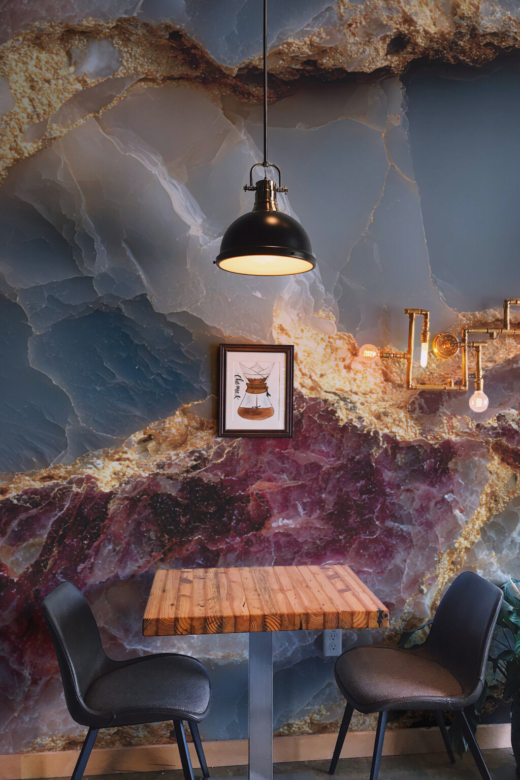 Luxury Gemstone Peel and Stick Wall Mural or Non-Pasted