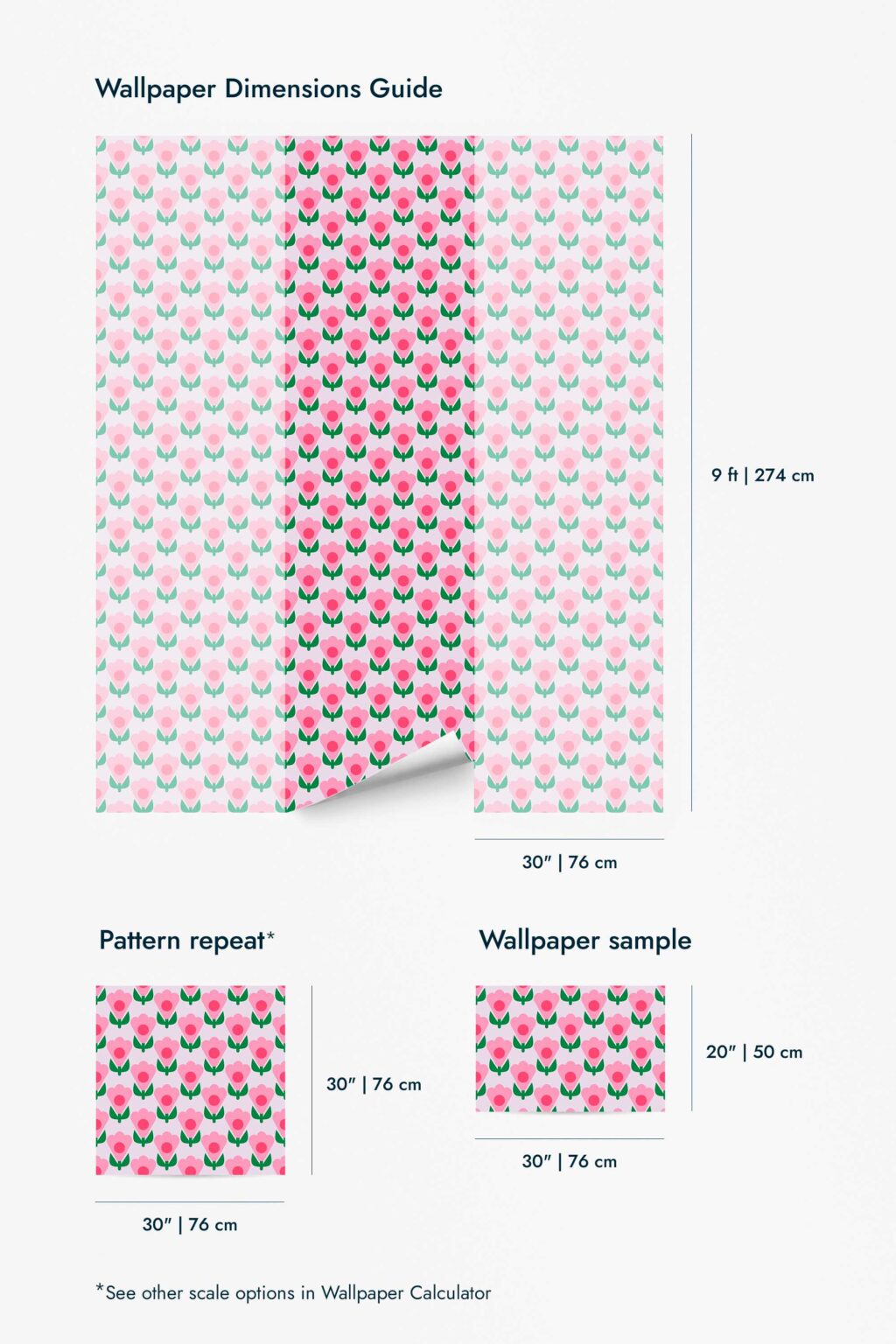 Bold Bloom Peel and Stick Wallpaper or Non-Pasted