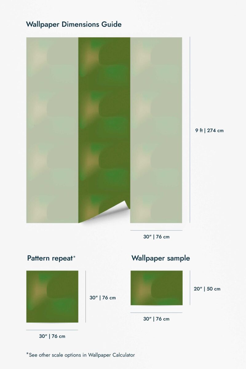 Vintage Gradients Peel and Stick Wallpaper or Non-Pasted