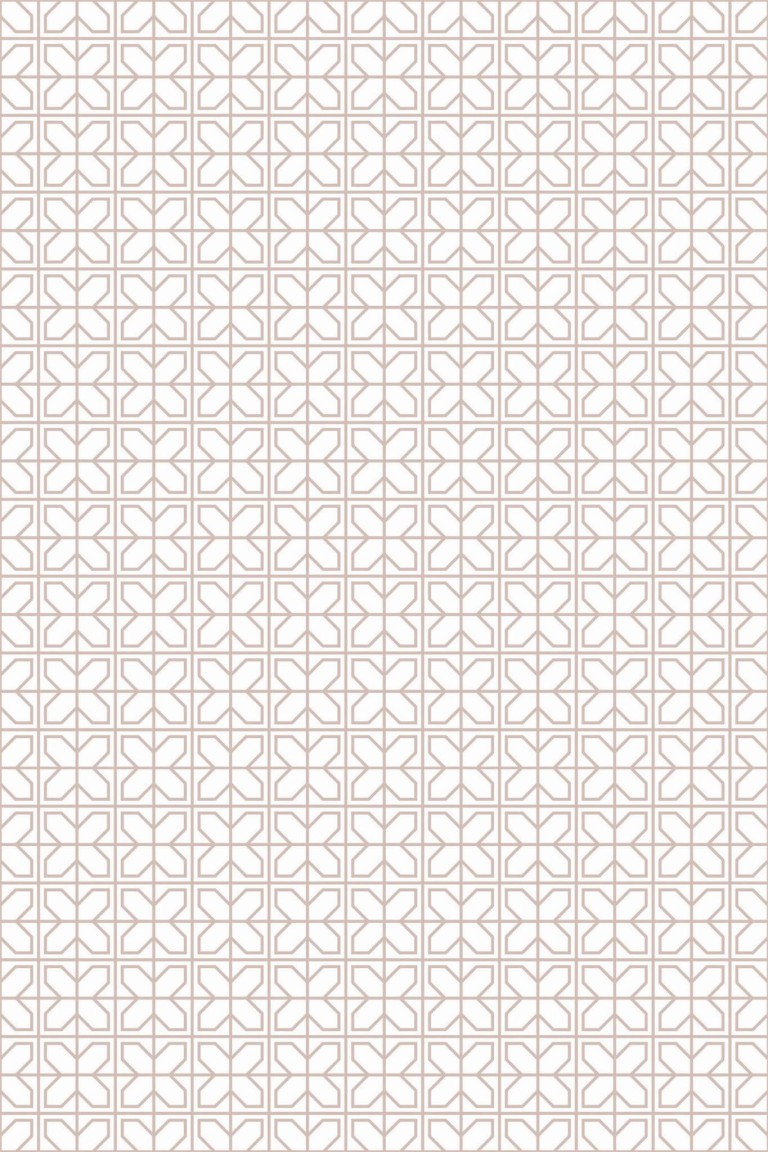 Beige geometric tile Peel and Stick Wallpaper or Non-pasted