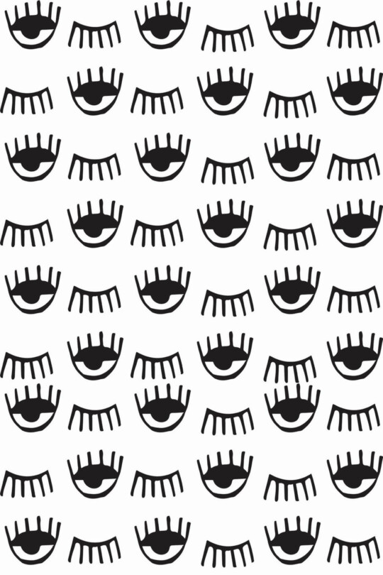 Blinking Eyes Peel And Stick Wallpaper Or Non Pasted