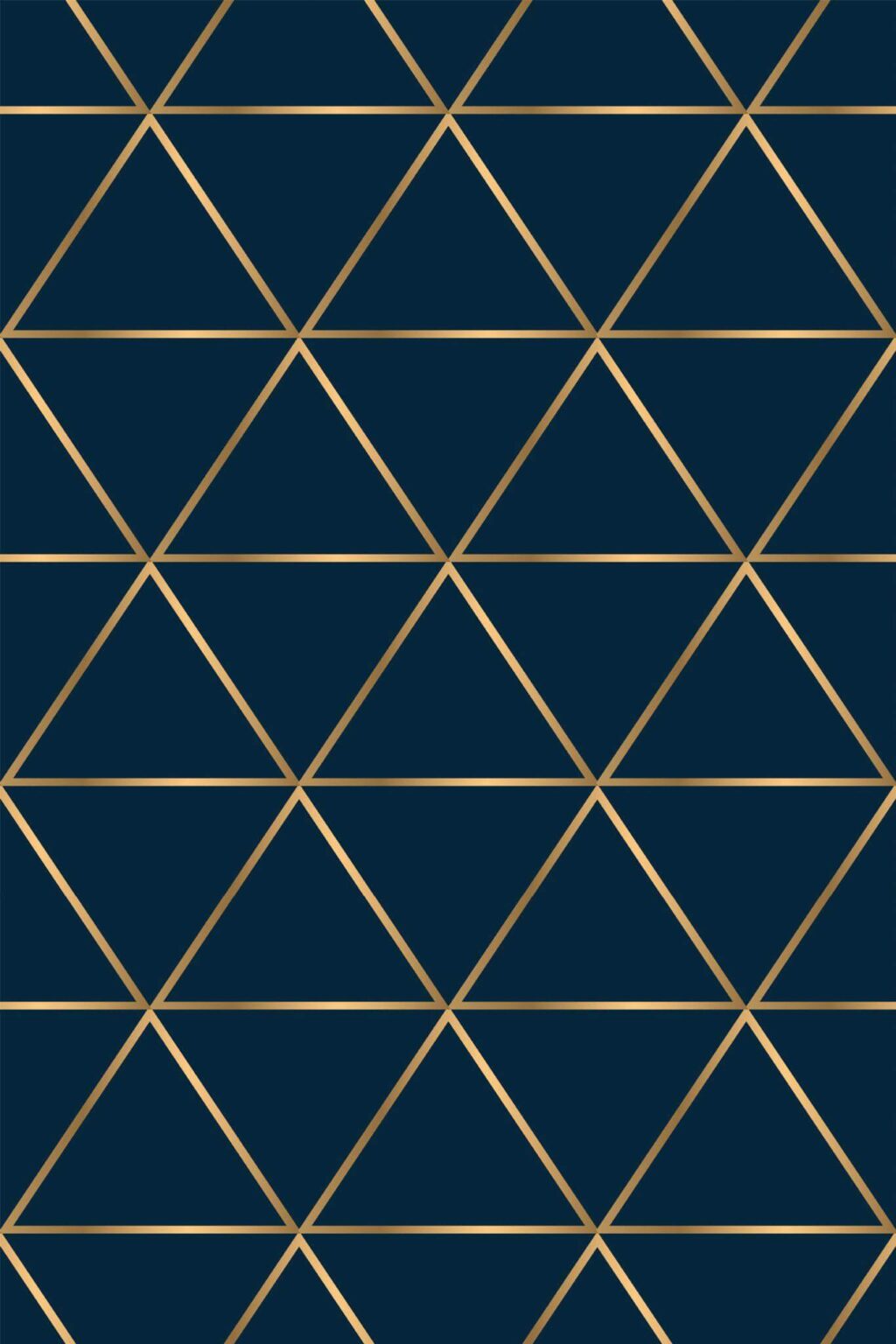 Blue luxury geometric Peel and Stick Wallpaper or Non-pasted
