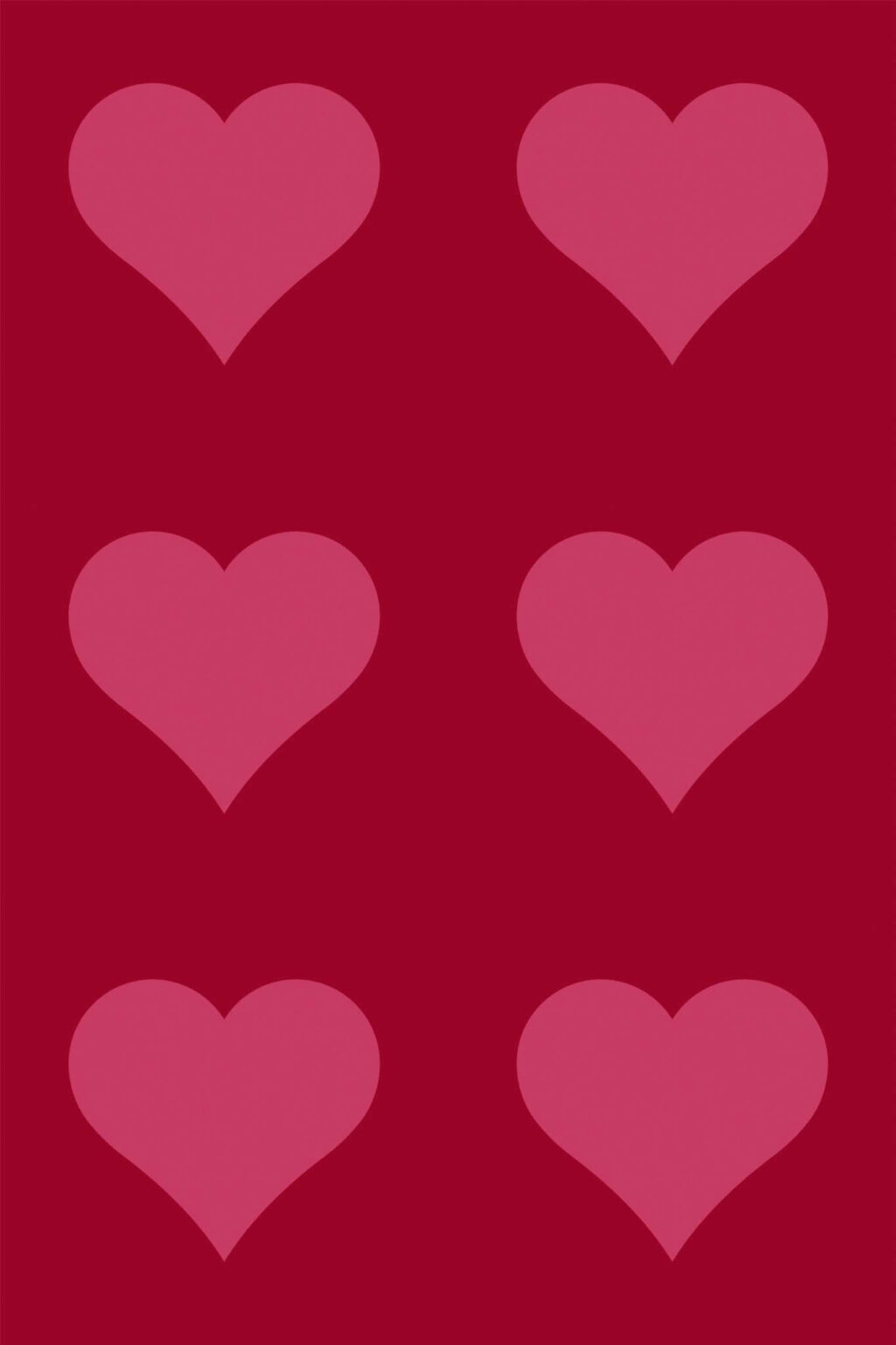 Bold heart Wallpaper - Peel and Stick or Non-Pasted