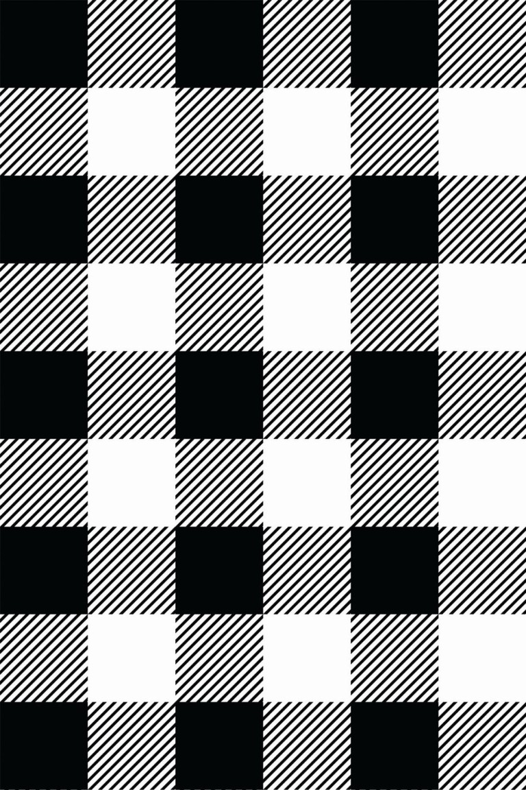 Buffalo check Peel and Stick Wallpaper or Non-pasted