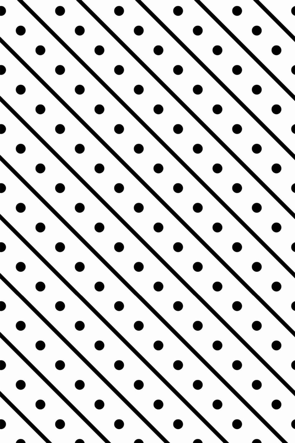 Diagonal dotted line Peel and Stick Wallpaper or Non-pasted