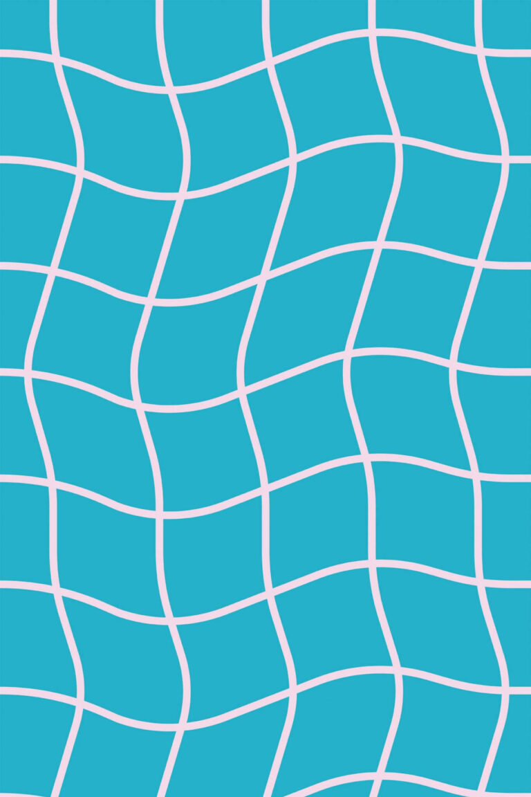 Distorted swimming pool Peel and Stick Wallpaper or Non-pasted