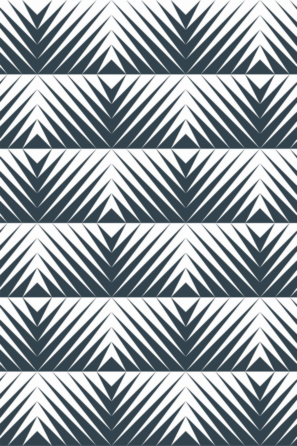 Graphite Geometry Peel and Stick Wallpaper or Non-pasted