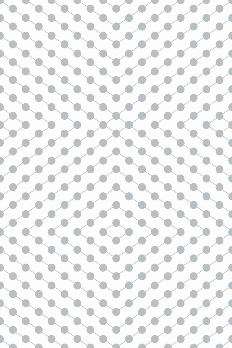 Gray polka dot Peel and Stick Wallpaper or Non-pasted
