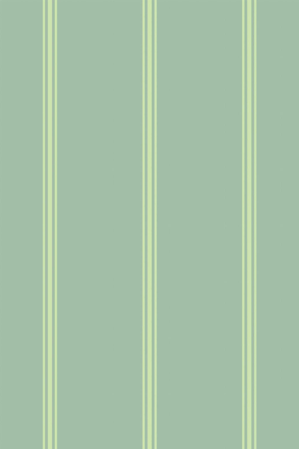 Green Lines Peel and Stick Wallpaper or Non-pasted