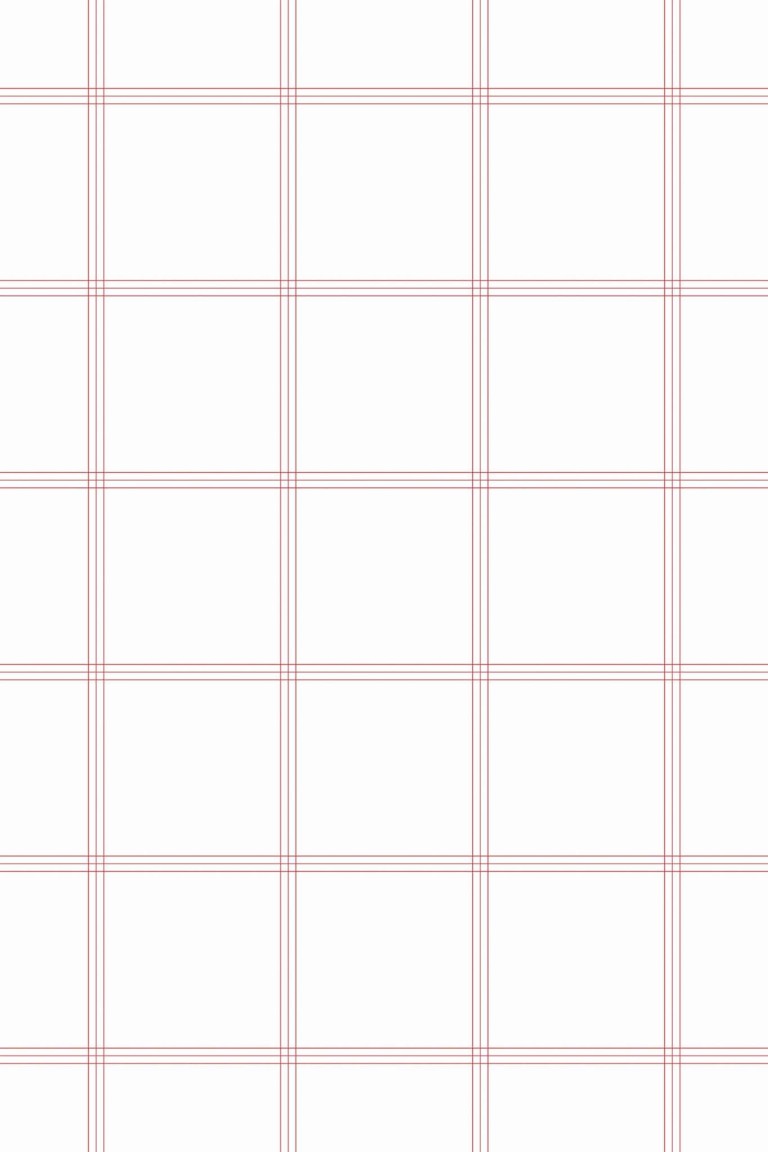 Minimalist plaid Peel and Stick Wallpaper or Unpasted