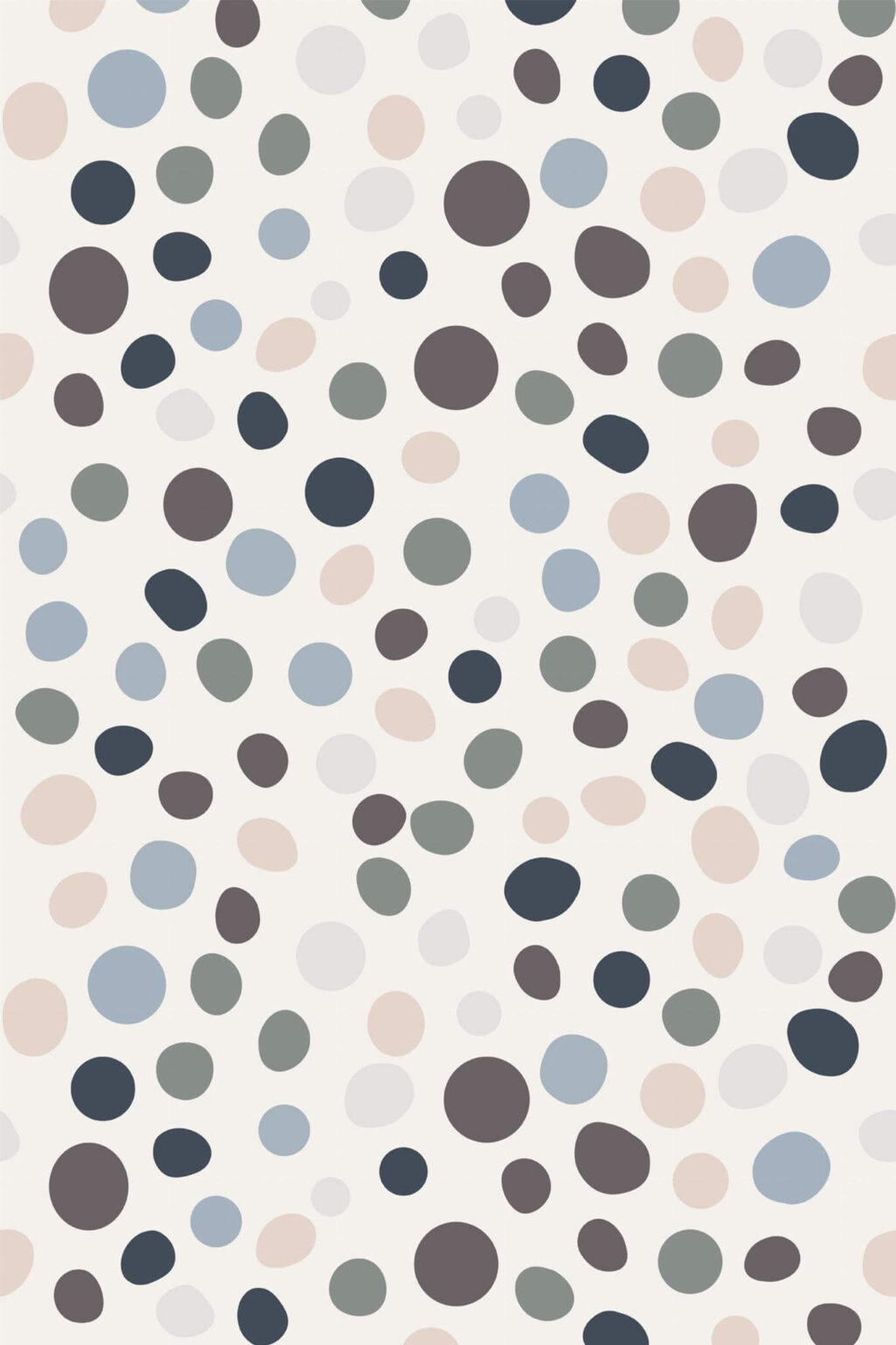 Pastel aesthetic dots Wallpaper - Peel and Stick or Non-Pasted