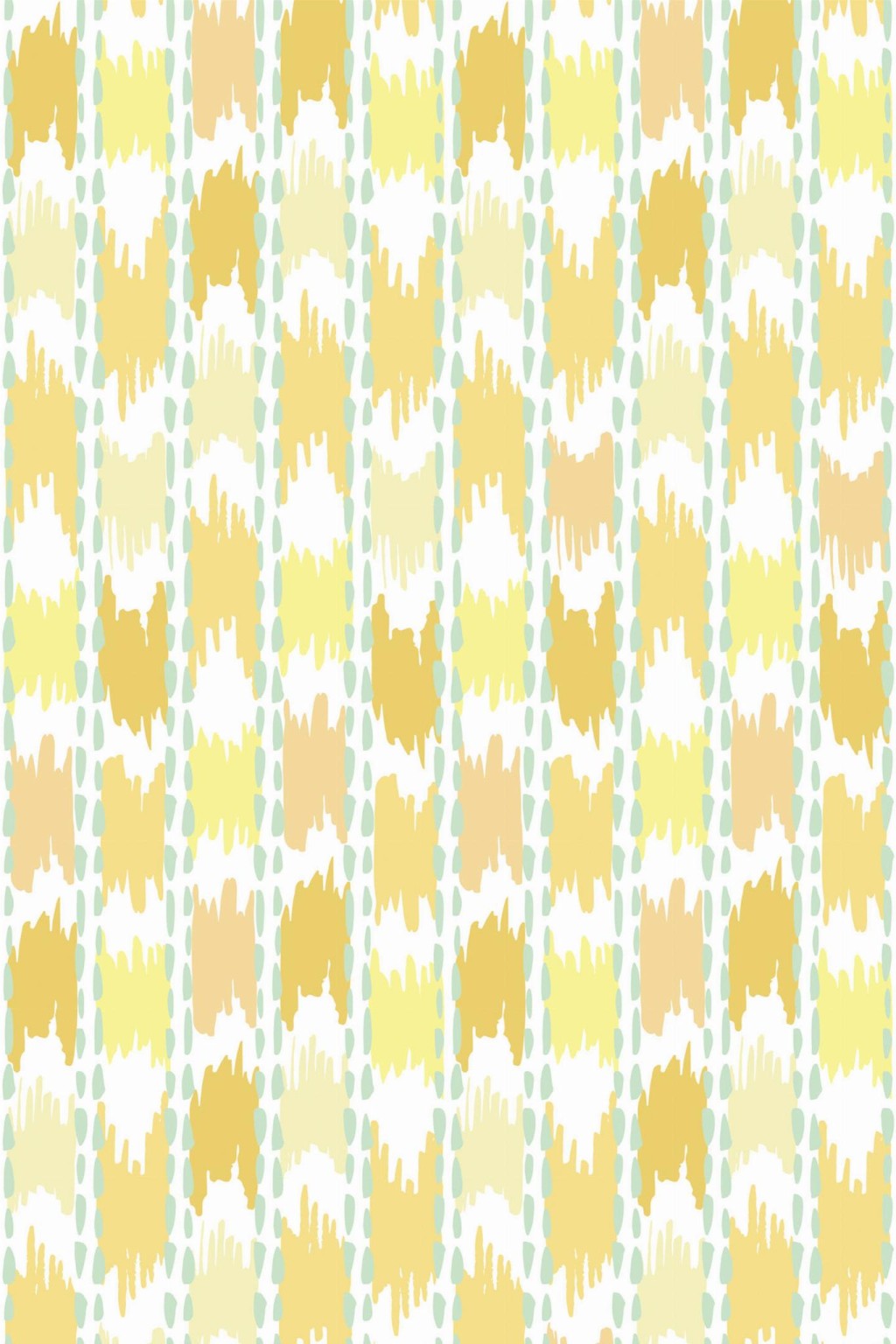 Pastel ikat Peel and Stick Wallpaper or Non-pasted