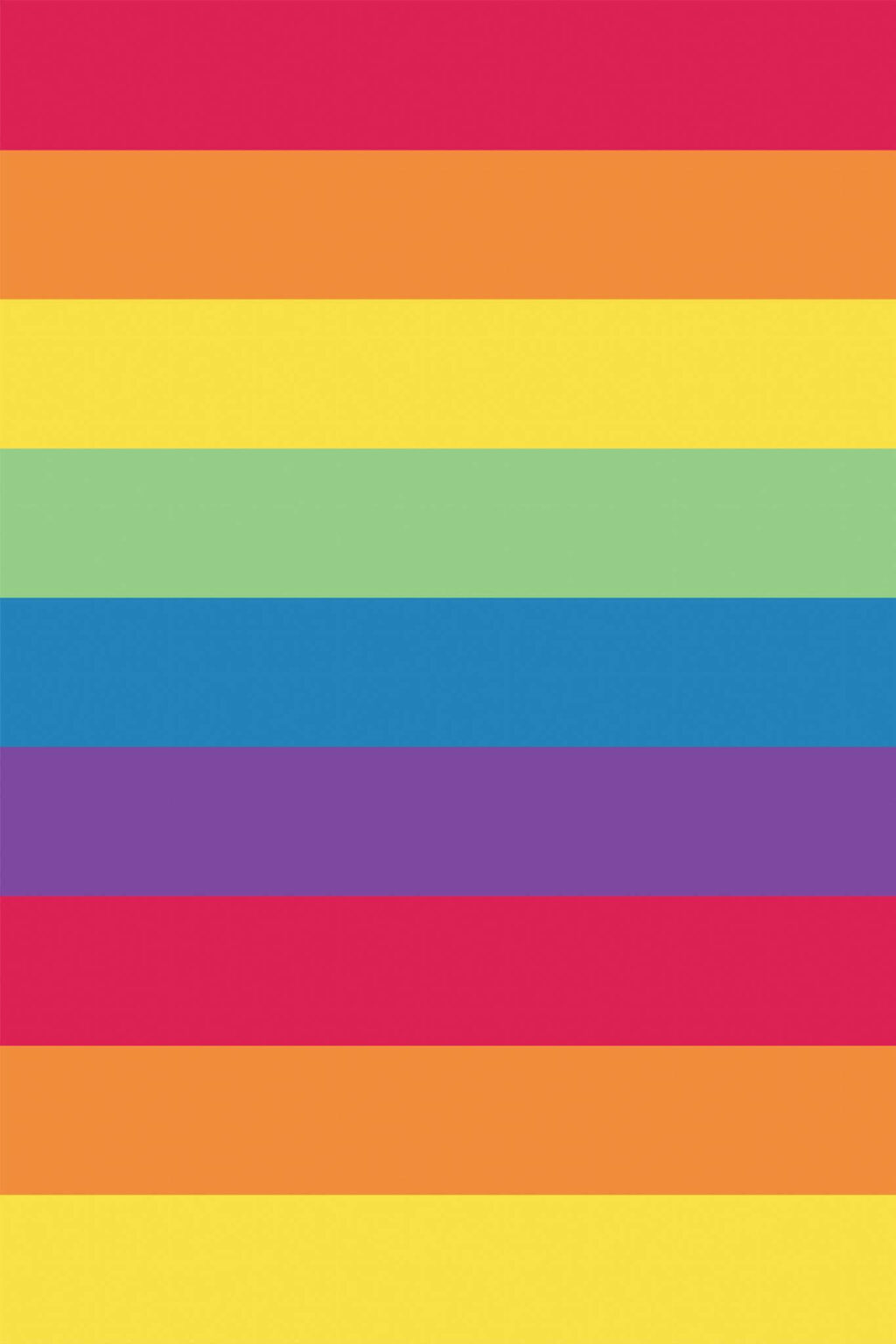 Rainbow pride flag Peel and Stick Wallpaper or Non-pasted