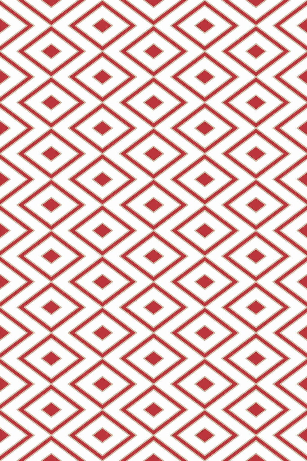 Red china pattern Wallpaper - Peel and Stick or Non-Pasted