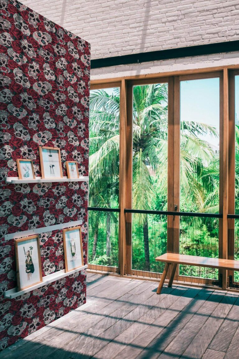 Skull Fusion Peel and Stick Wallpaper or Non-pasted