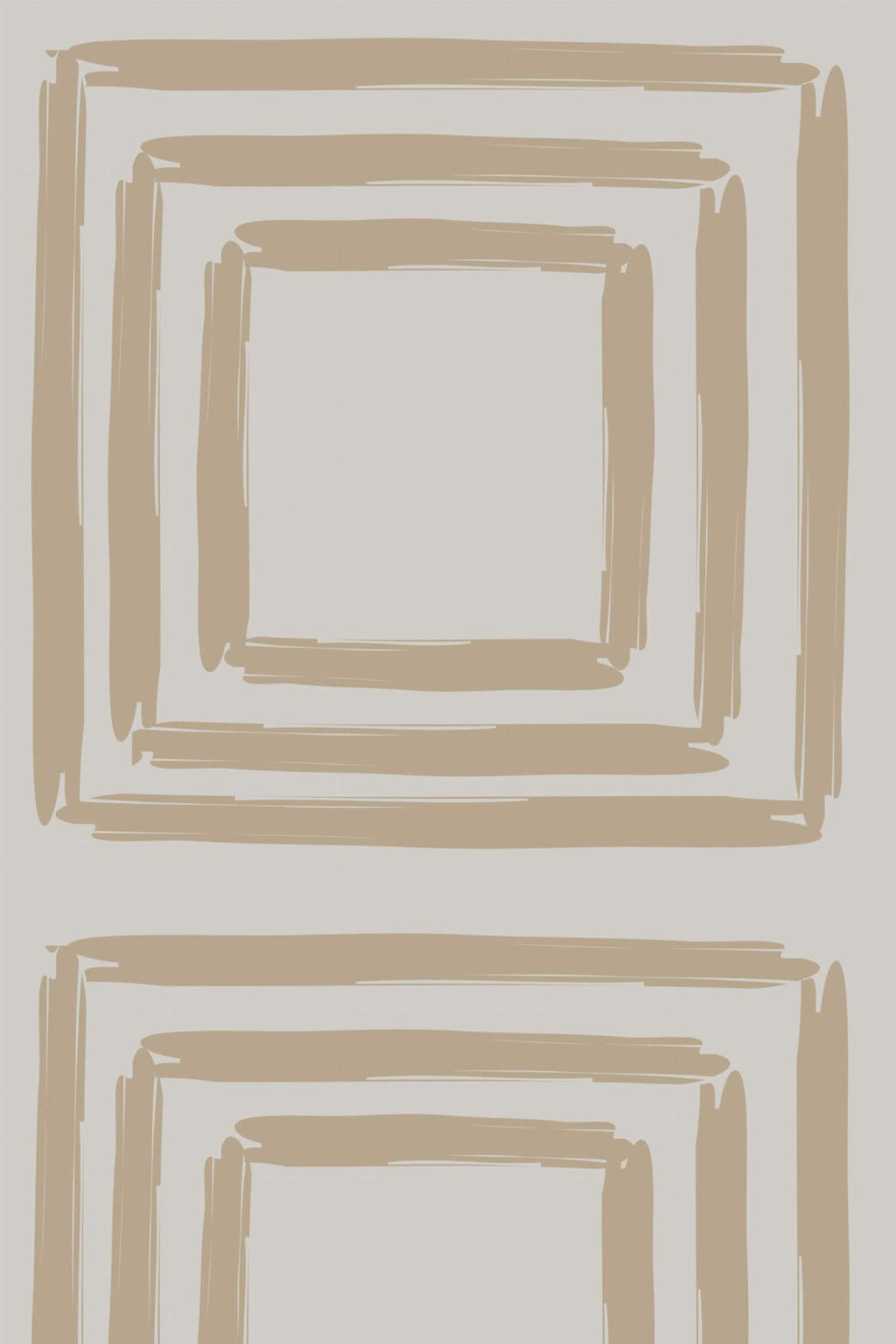 Square brushstroke Peel and Stick Wallpaper or Non-pasted