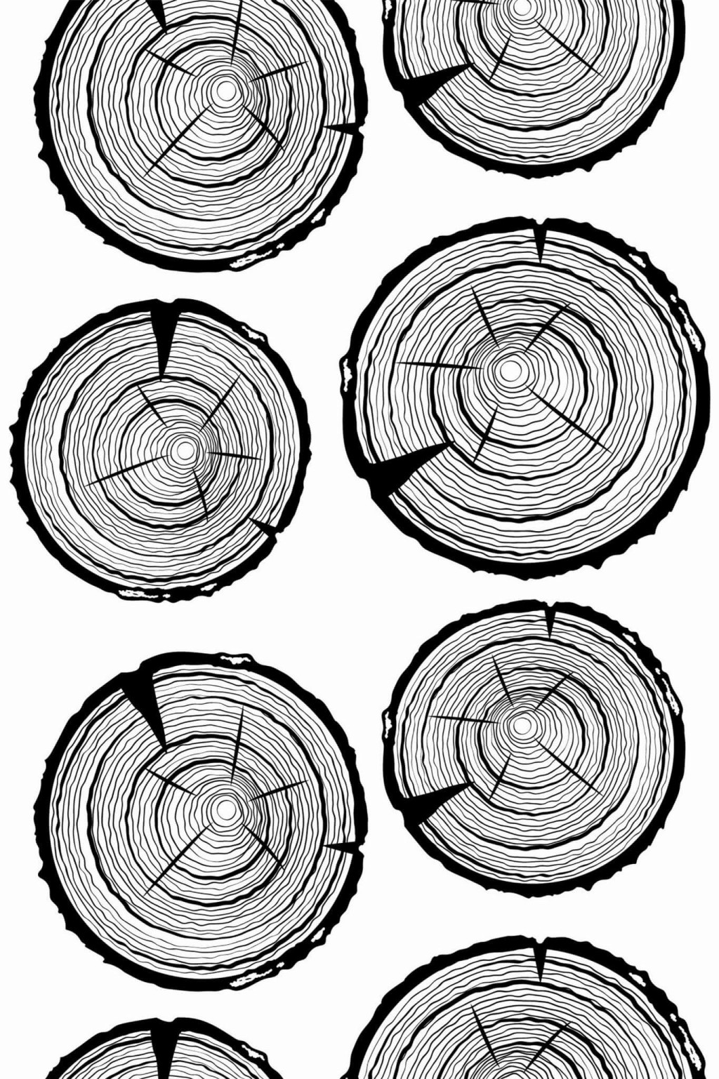 Tree trunk Wallpaper - Peel and Stick or Non-Pasted